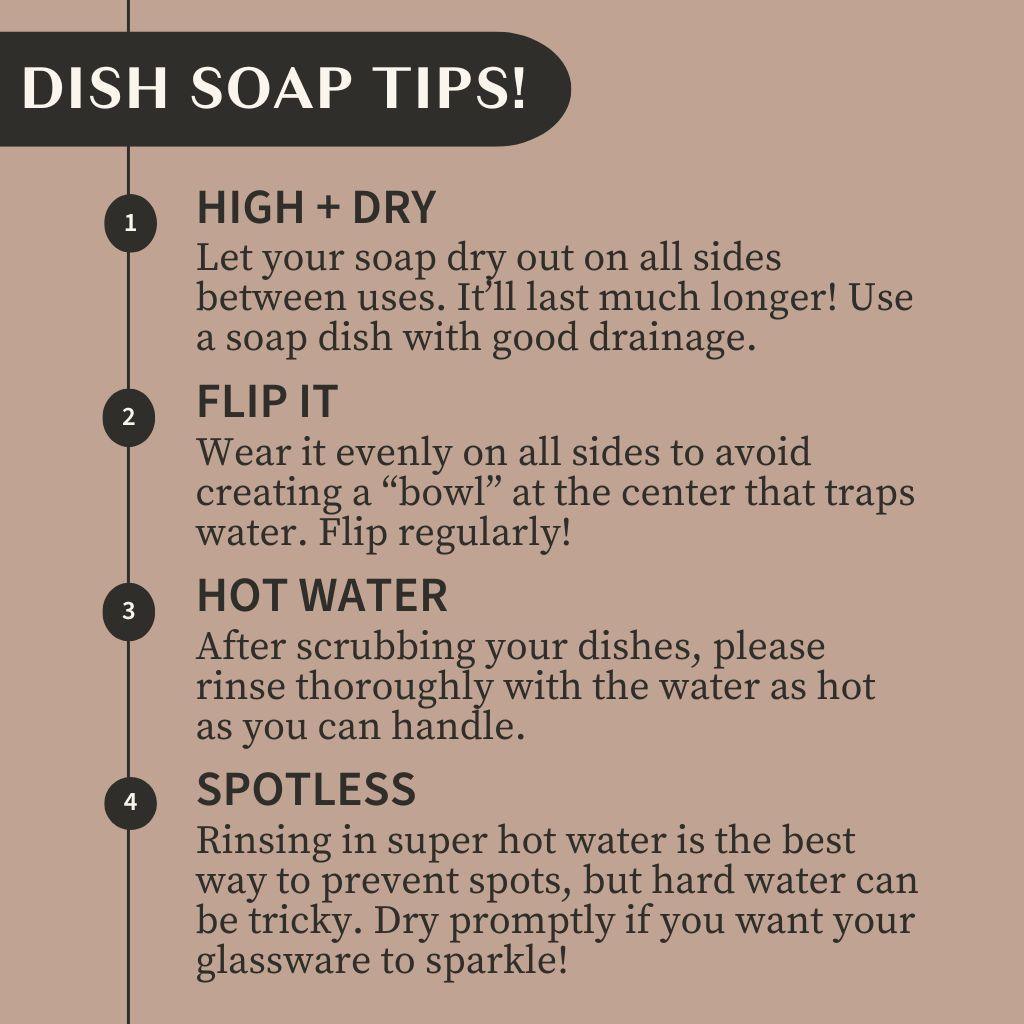 Citrus Solid Dish Soap | Low Waste, Uplifting Scent | Simple Alchemy ...