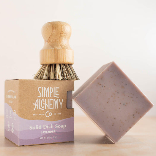 Lavender Solid Dish Soap | Calming & Effective | Simple Alchemy ...